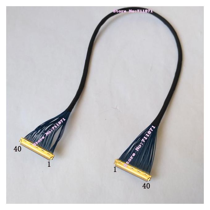 Generic I-Pex 40pin To 40p 4k 4 Lanes Edp Screen Line Cable 0.5 Pitch ...