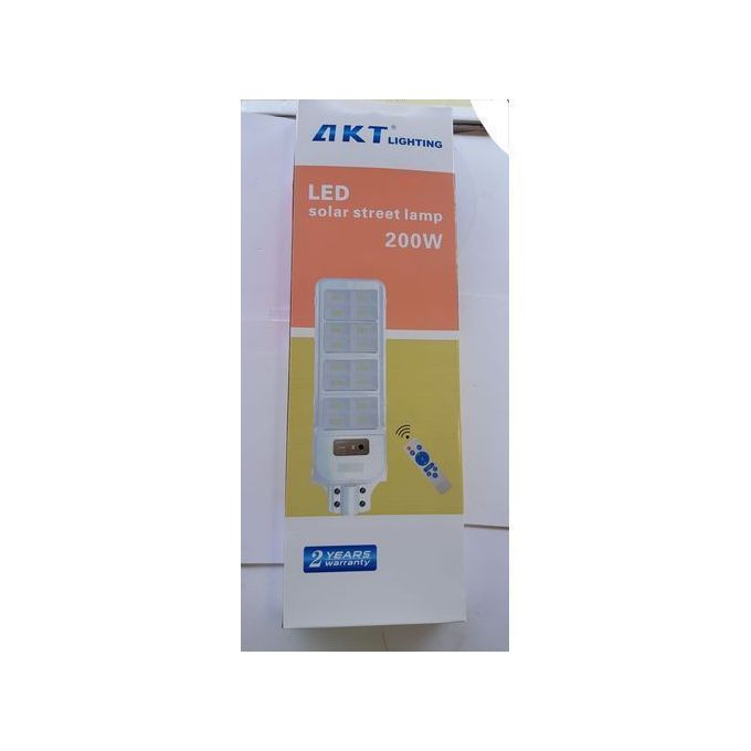 AKT 200W Solar Street Light - 200 Watts - All In One