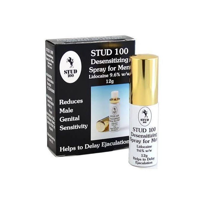 STUD 100 Delay Spray for Men – Original Lidocaine Desensitizer Spray ...