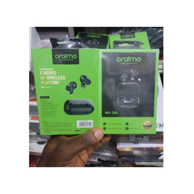 Oraimo Pods Pro Powerful Bass Wireless Ear Buds