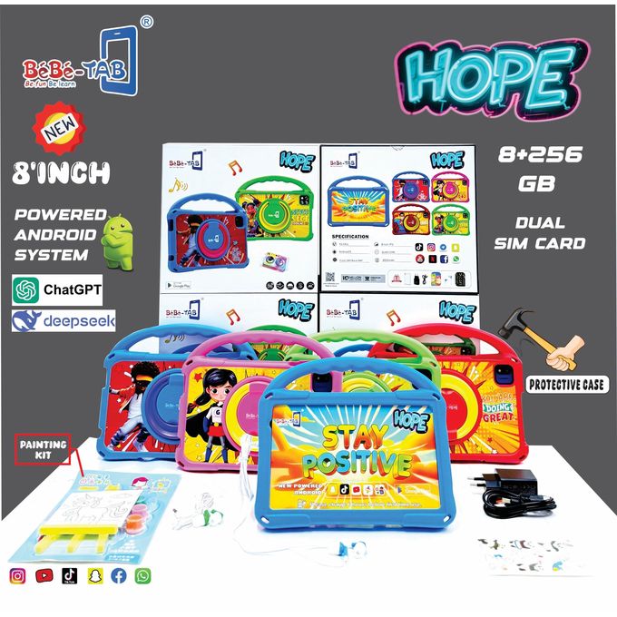 BEBE TAB Bebe HOPE Educational Tablet 6GB 256GB Dual SIM