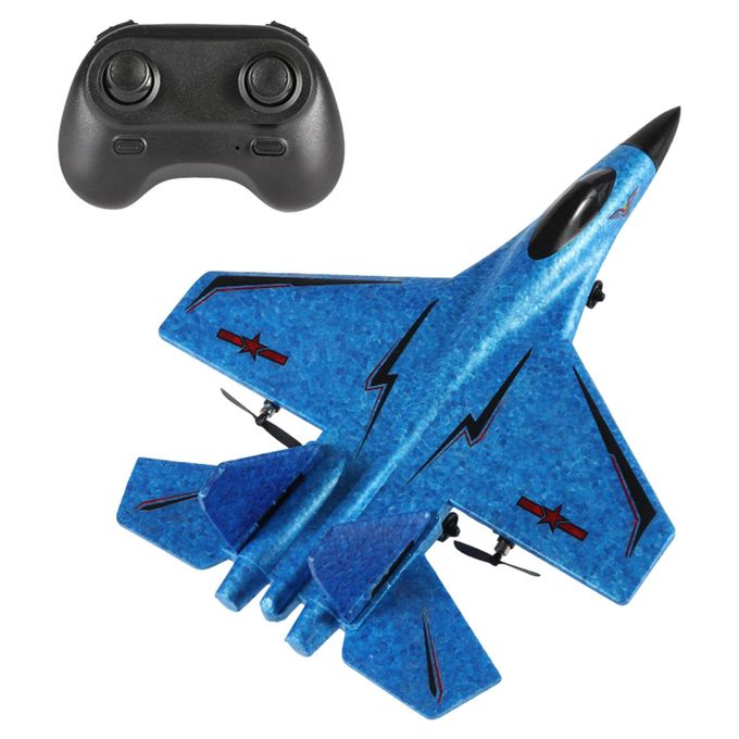 Generic Remote Control Aircraft RC Jet Glider Foam Airplane Blue ...