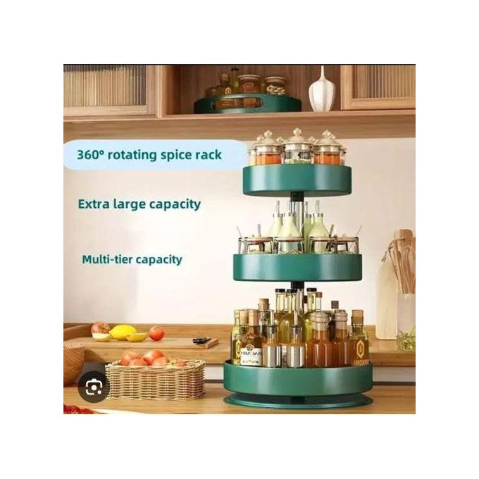 Generic 360 Degrees Rotating SPICES Rack | Jumia Nigeria