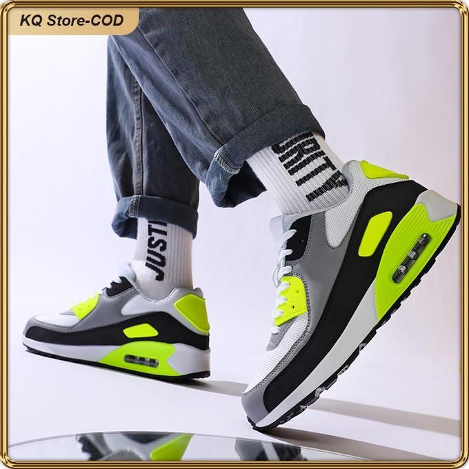 ASHION KQ Premium Unisex Sneakers with Breathable Mesh PU Cushion Sole ...
