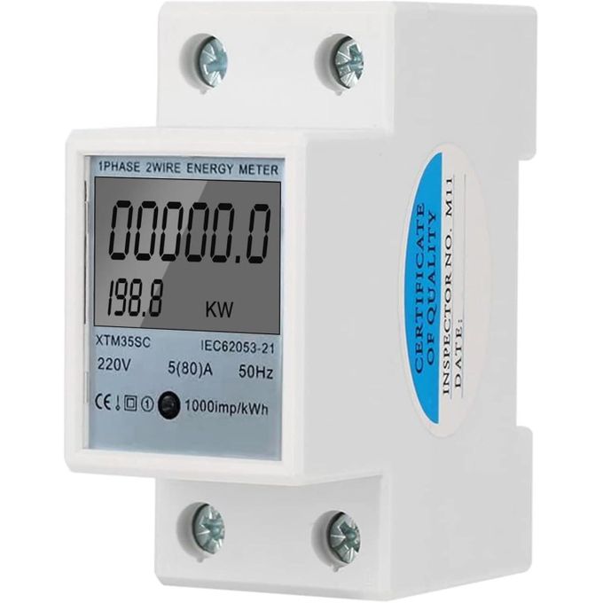 Generic Single Phase Energy Power Check Meter/ Prepaid