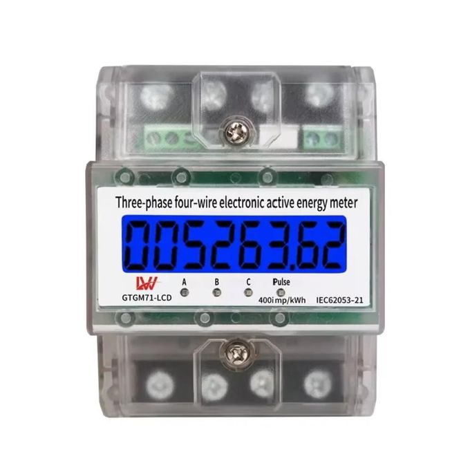 Generic Three Phase Electricity Power Energy Check Meter