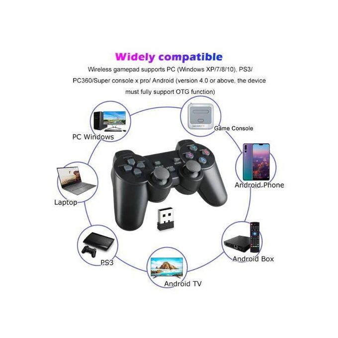 Generic 2.4Ghz Gamepad, Wireless Controller For PSP / PC