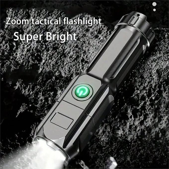 Generic Flashlight Strong Work Light USB Rechargeable LED Lamp | Jumia ...