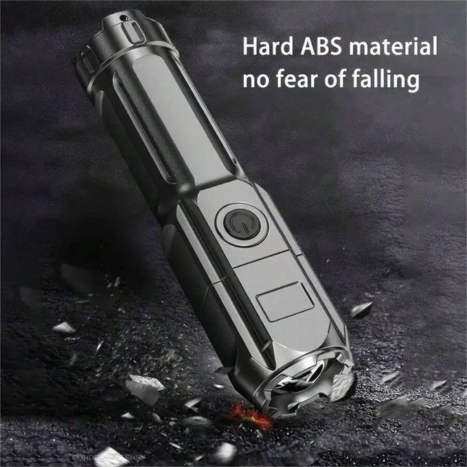 Generic Flashlight Strong Work Light USB Rechargeable LED Lamp | Jumia ...
