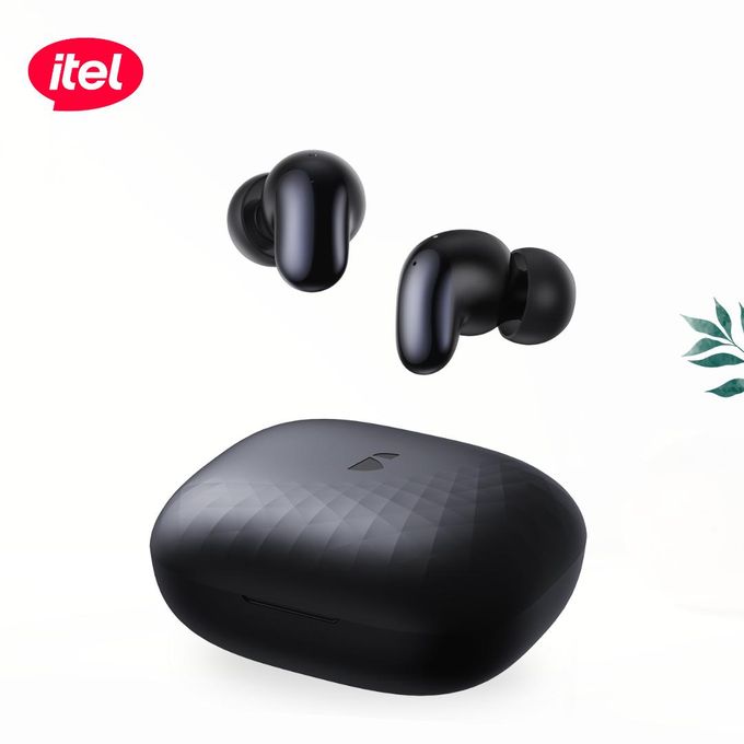 itel BudsAir 5e Ultra Lightweight In-Ear Earbuds 39H Playtime IP54 ...