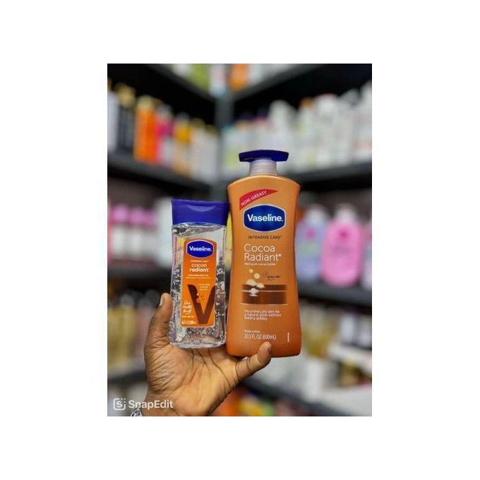 Vaseline Vaseline-Intensive Care Cocoa Radiant Body Lotion