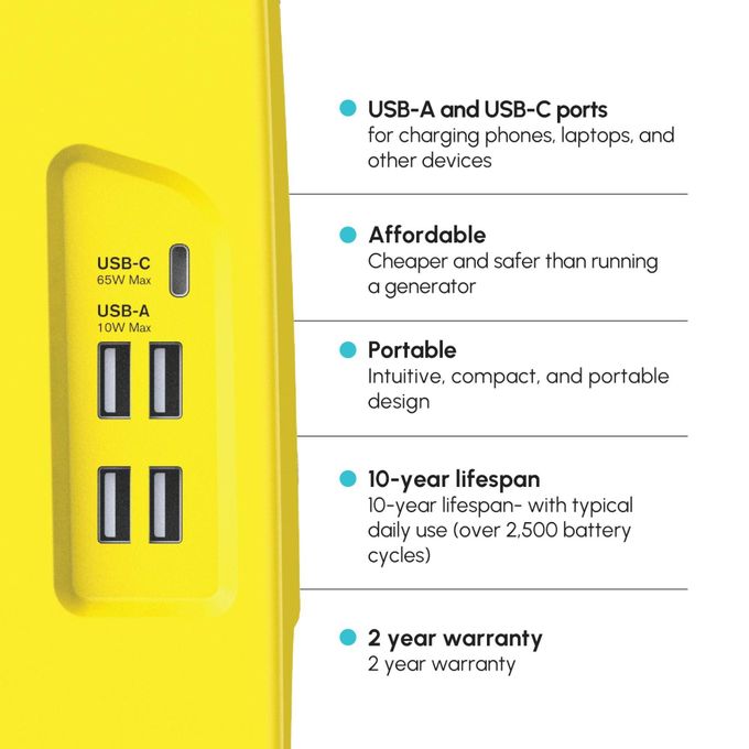 Sun King PowerPlay Pro Inverter Portable and Affordable Energy Solution ...