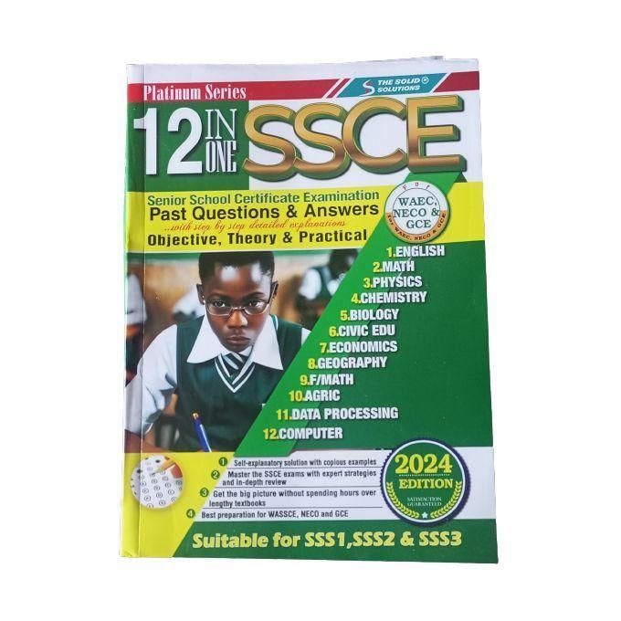Jumia Books WAEC NECO GCE SSCE 12 In 1 PAST QUESTIONS