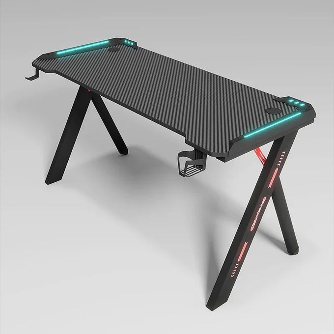 Generic Modern R Shaped RGB Led Lights Gaming Table 1.2METRE | Jumia ...