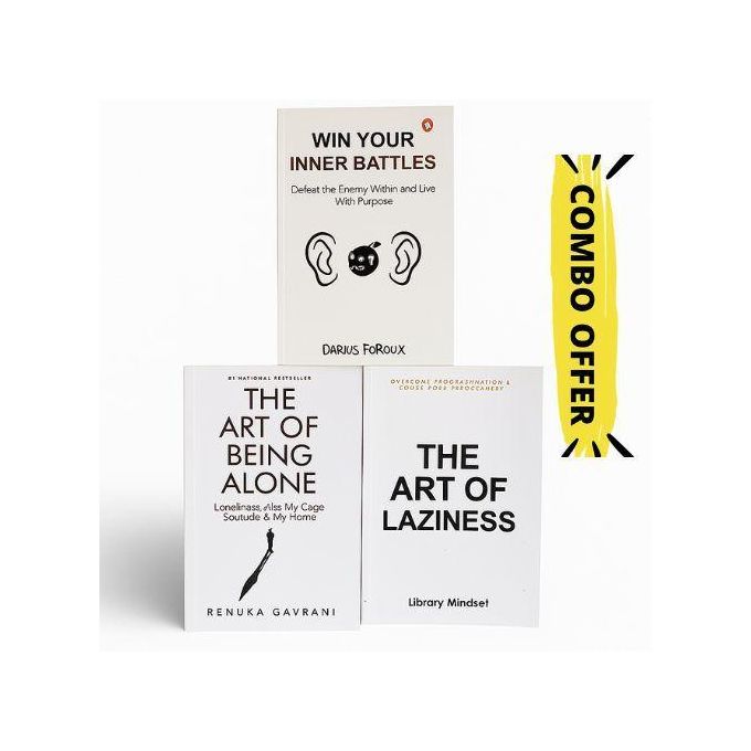 Jumia Books Your Inner Battles – Darius Foroux + The Art of Being Alone ...