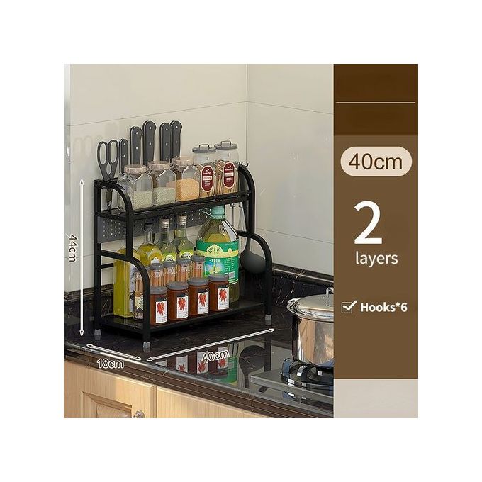Generic Kitchen Shelf, Seasoning Rack, Dish Storage Rack