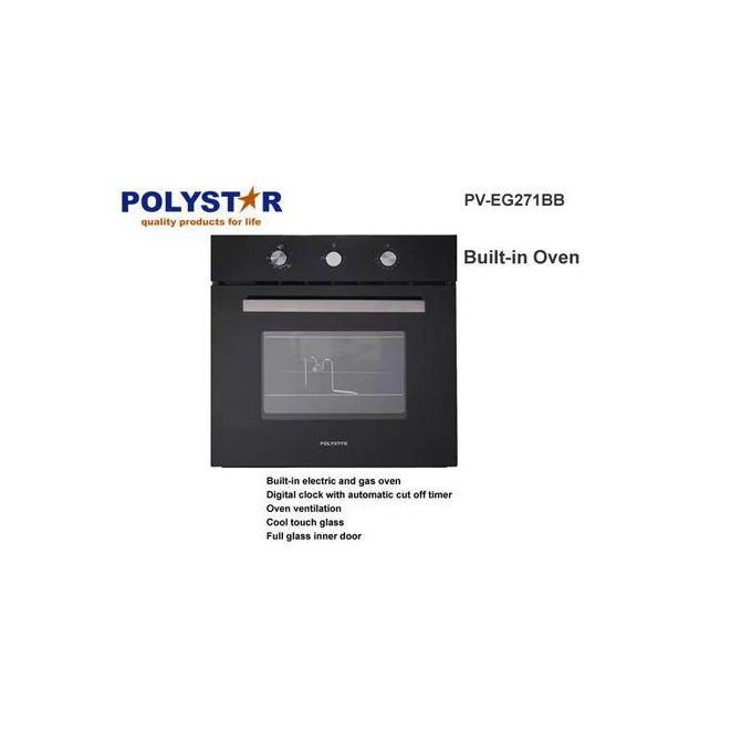 Polystar BUILT-IN OVEN GAS AUTOMATIC + AUTO IGNITION