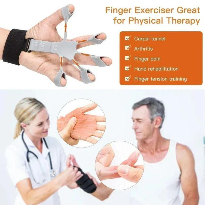 Generic Silicone Finger Trainer, Adjustable Wrist Stretcher，finger ...