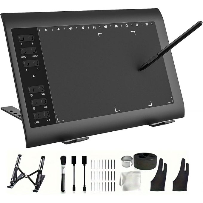 Generic Graphics Drawing Tablet TEROW,10x6 inch Digital