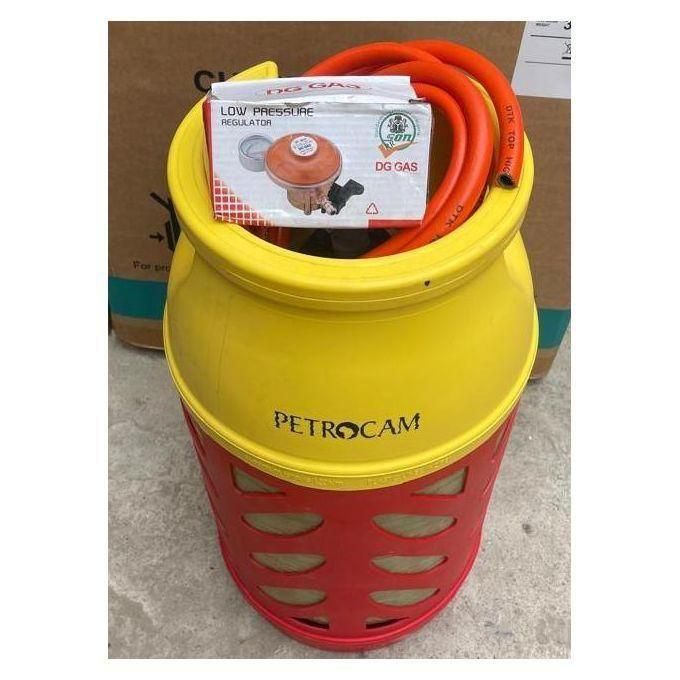 Generic PETROCAM 12.5kg Fibre Transparent Gas Cylinder With meter ...
