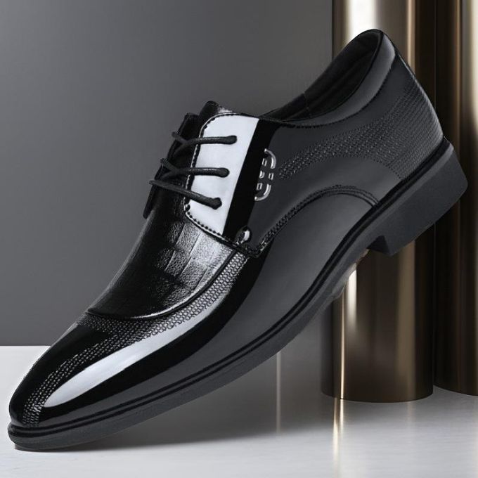 VANHUHU Men's Outdoor Oxford Formal Loafer Lace up Shoes