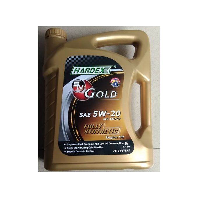 Hardex SAE 5W-20 SN Fully Synthetic Engine Oil (5 Litres)