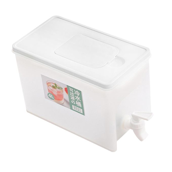 Generic 4L Drink Dispenser Lemonade Container Refrigerator Cold Kettle ...