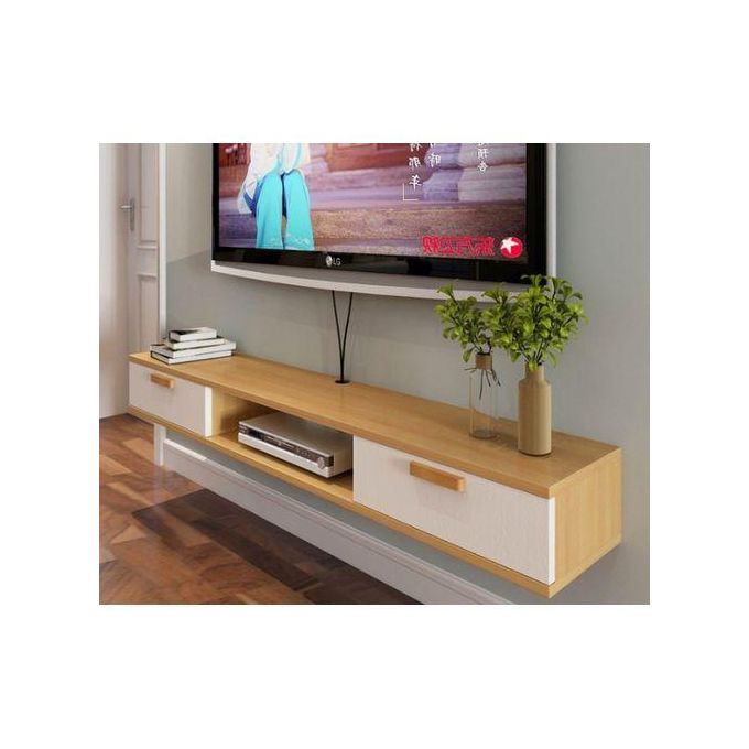 Generic Portable TV Wall Shelf Cabinet Drawer Wall Decor