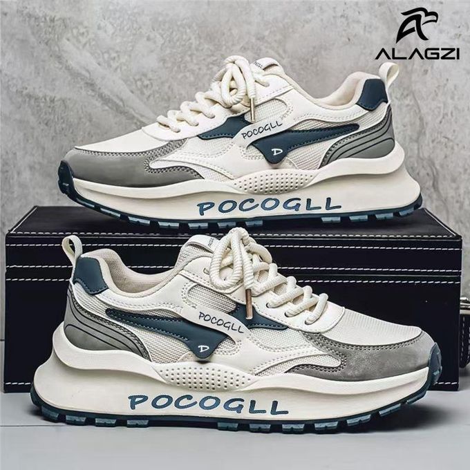 ALagzi 2025 Men's Breathable Anti-Odour Mesh Casual Elevated Retro ...