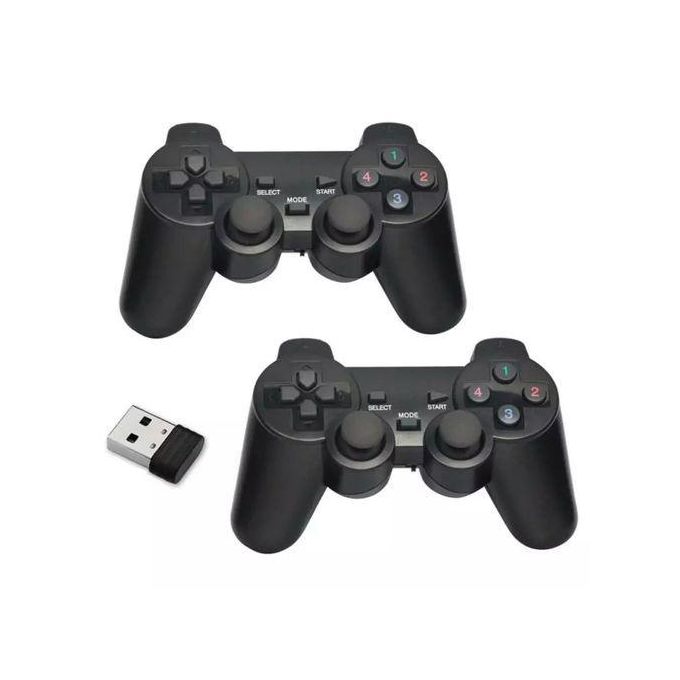 Generic Usb Twin Wireless Vibration Controller Dual