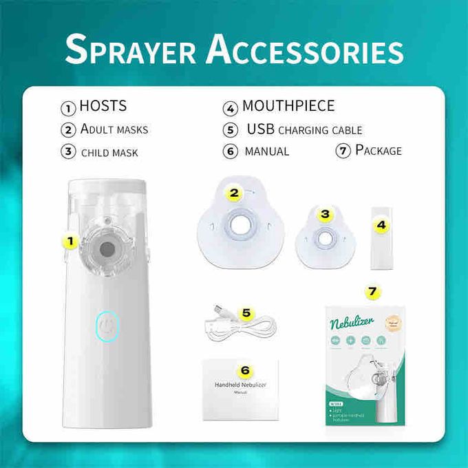 Nebulizer Respiratory Nebulizer Health Atomizer Adults Kids