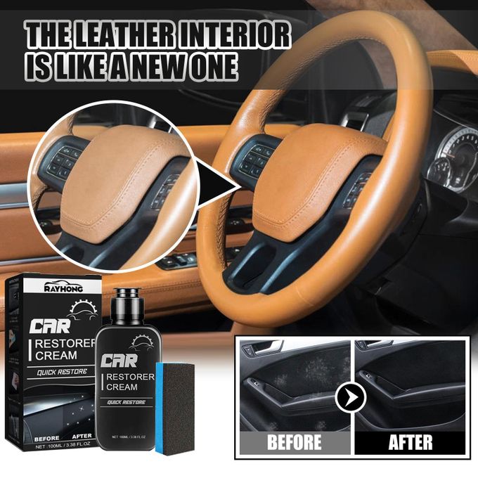 Rayhong Car Trim & Plastic Restorer Cream, Ultimate