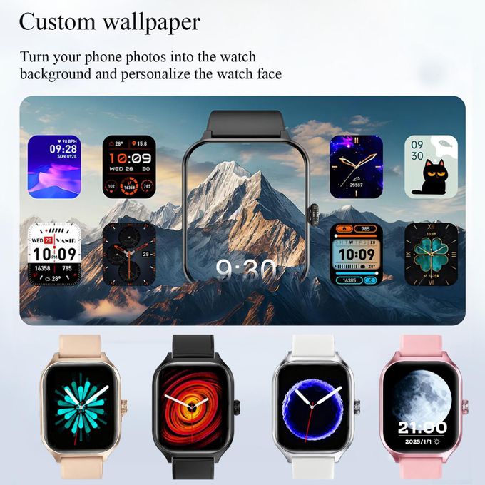 VANIR Smartwatch 2.01" Large HD Display, Bluetooth Calling, Fitness ...