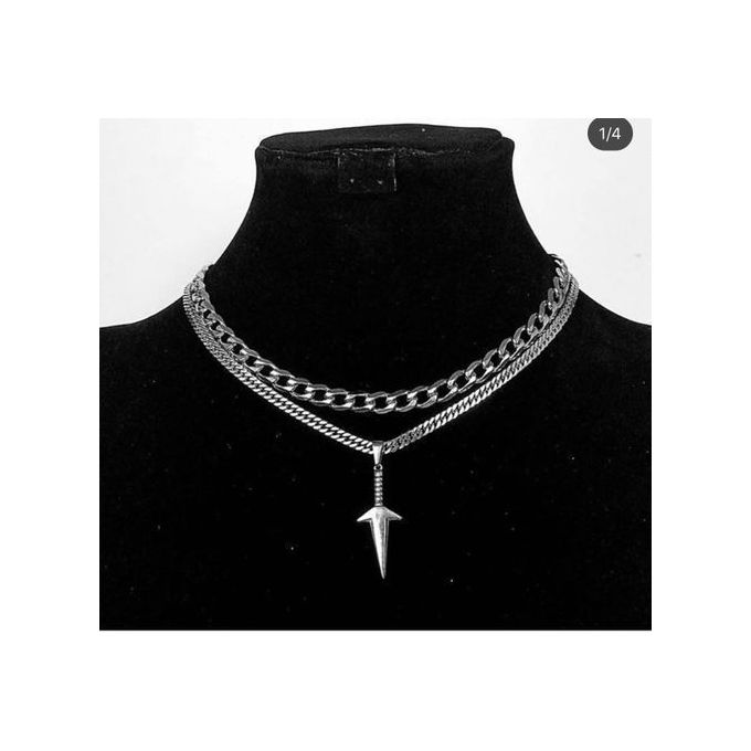 Fashion Mens Hip Hop Iced Miami Cuban Chain Necklace