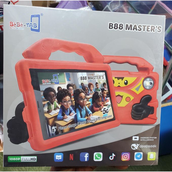 BEBE TAB B88 Master Unbreakable Kids Tab 6GB Ram 256GB
