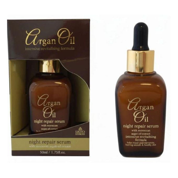 Argan Oil Night Repair Face Serum for Skin Hydration