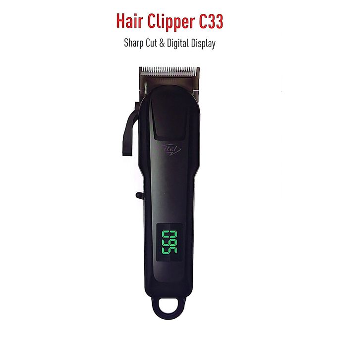 itel Digital Display Cordless Hair Clipper With Lasting