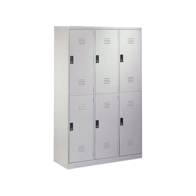 Generic 6-Compartment Steel Locker