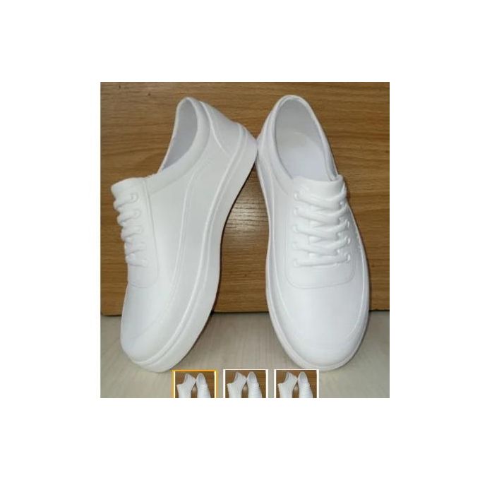 Generic Unisex Rubber Shoe - White | Jumia Nigeria