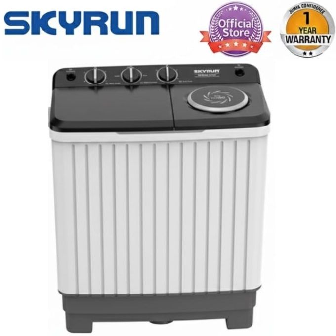 Skyrun 7kg Twin Tub Semi-automatic Washing Machine