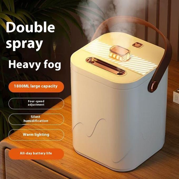 Generic 2L large capacity dual-spray humidifier with LED night light ...