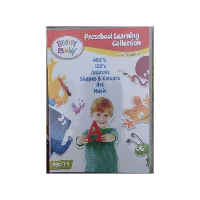 Jumia Dvds Brainy Baby Basics Preschool Learning DVD Set Of 6 | Jumia ...