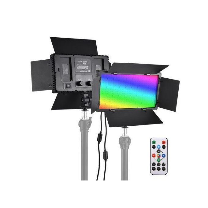 Generic Bi-color RGB Photography Light 36W LED Light Panel 352pcs ...