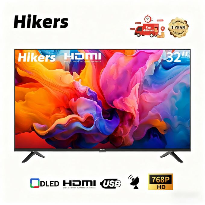 Hikers 32'' Inches Digital Satellite Frameless HD LED