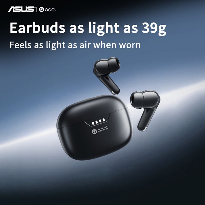 Asus Wireless Earbuds – 13mm Driver,Lightweight,Long