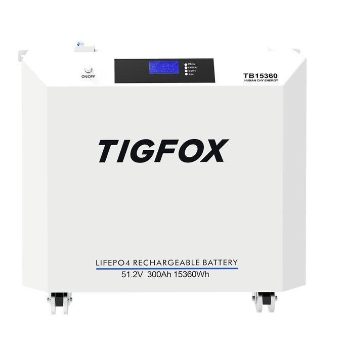 TIGFOX Tigfox 51.2V 300Ah 15.36kWh Solar Energy Storage