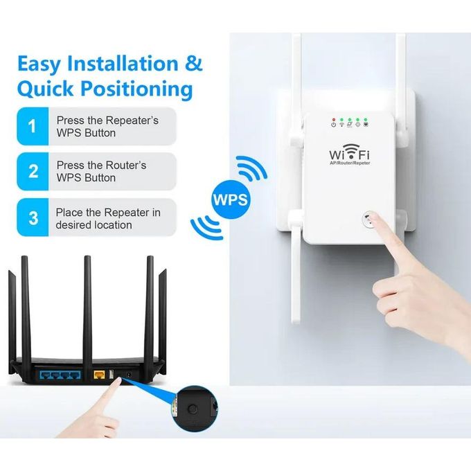 Generic WiFi Range Extender 300Mbps Repeater Router
