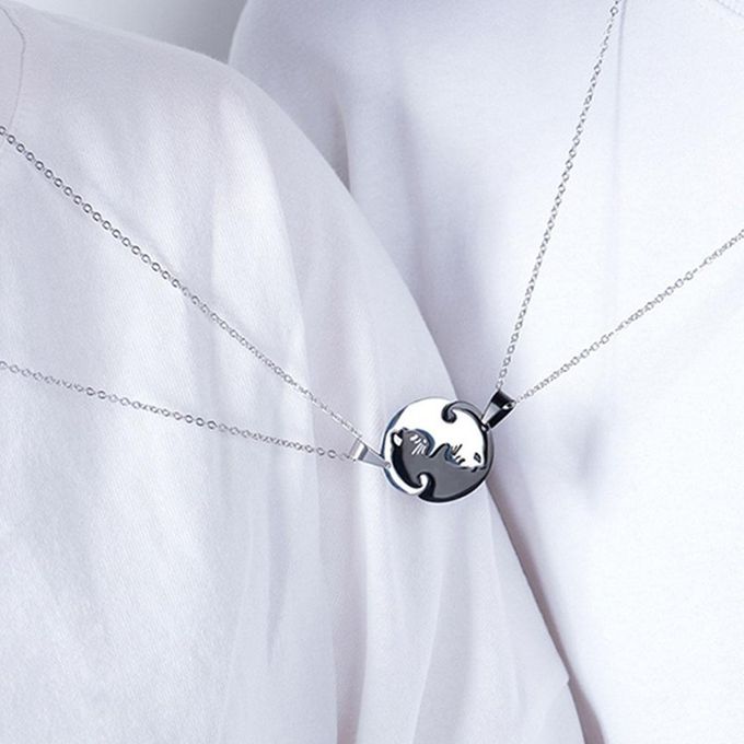 Generic 2 Pendant Couples Necklace Cute Alloy Ornament Jumia Nigeria