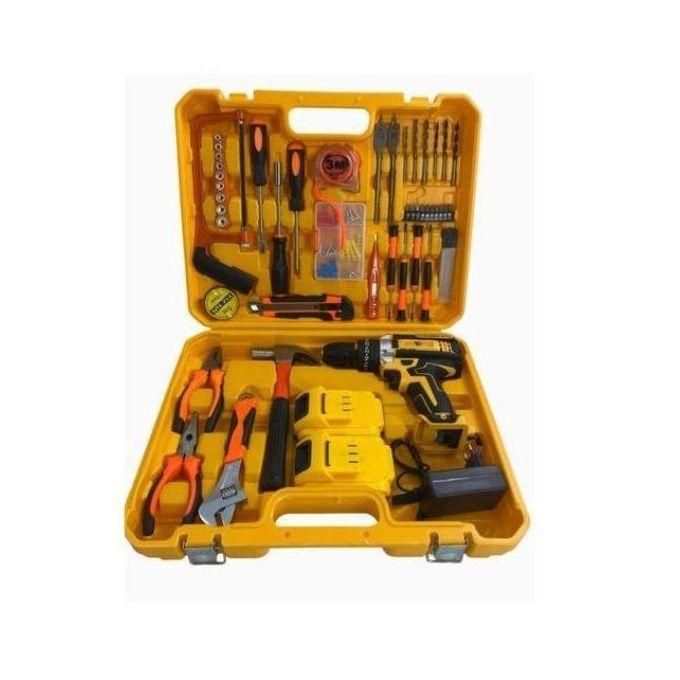 Dewalt Tools Box Kit Set With Cordless Battery Drill Machine | Jumia ...