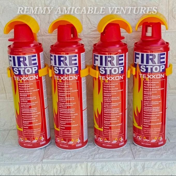 Texxon 4 PIECES OF FIRE STOP, FIRE EXTINGUISHER FOR CARS